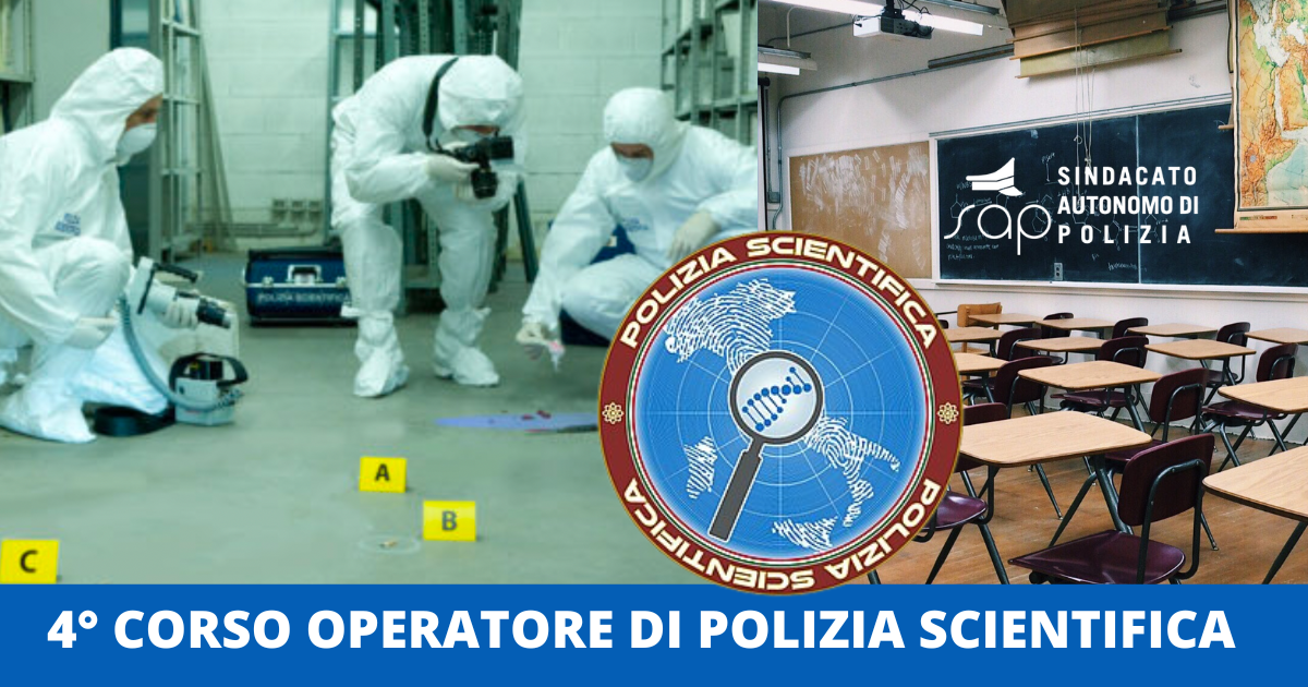 PREVISTO A GENNAIO 2023 L'INIZIO DEL 4° CORSO PER OPERATORE DI POLIZIA ...